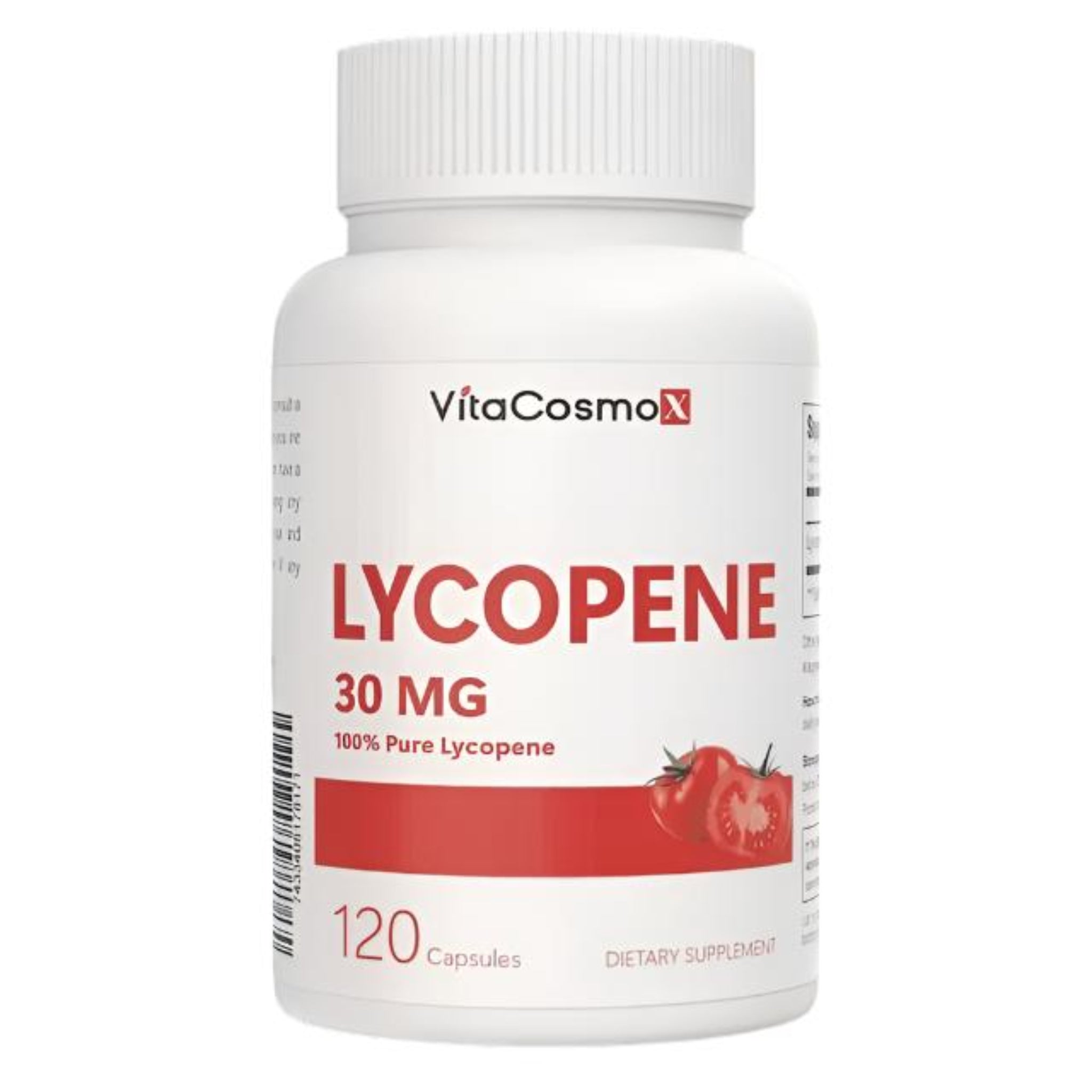 VitaCosmoX Lycopene - 120 Vegan Capsules